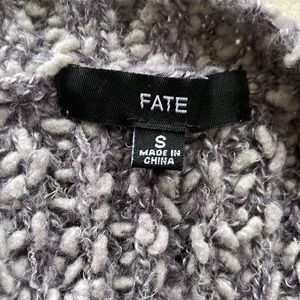 Fate | Sweaters | Fate Purple Grey Sweater | Poshmark
